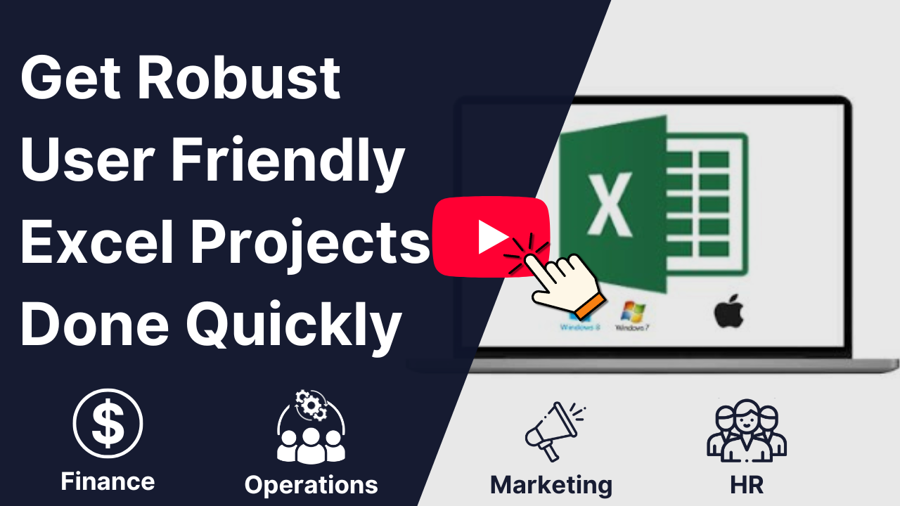 Excel Expert, Excel Consultant - Get your Excel Project done quickly